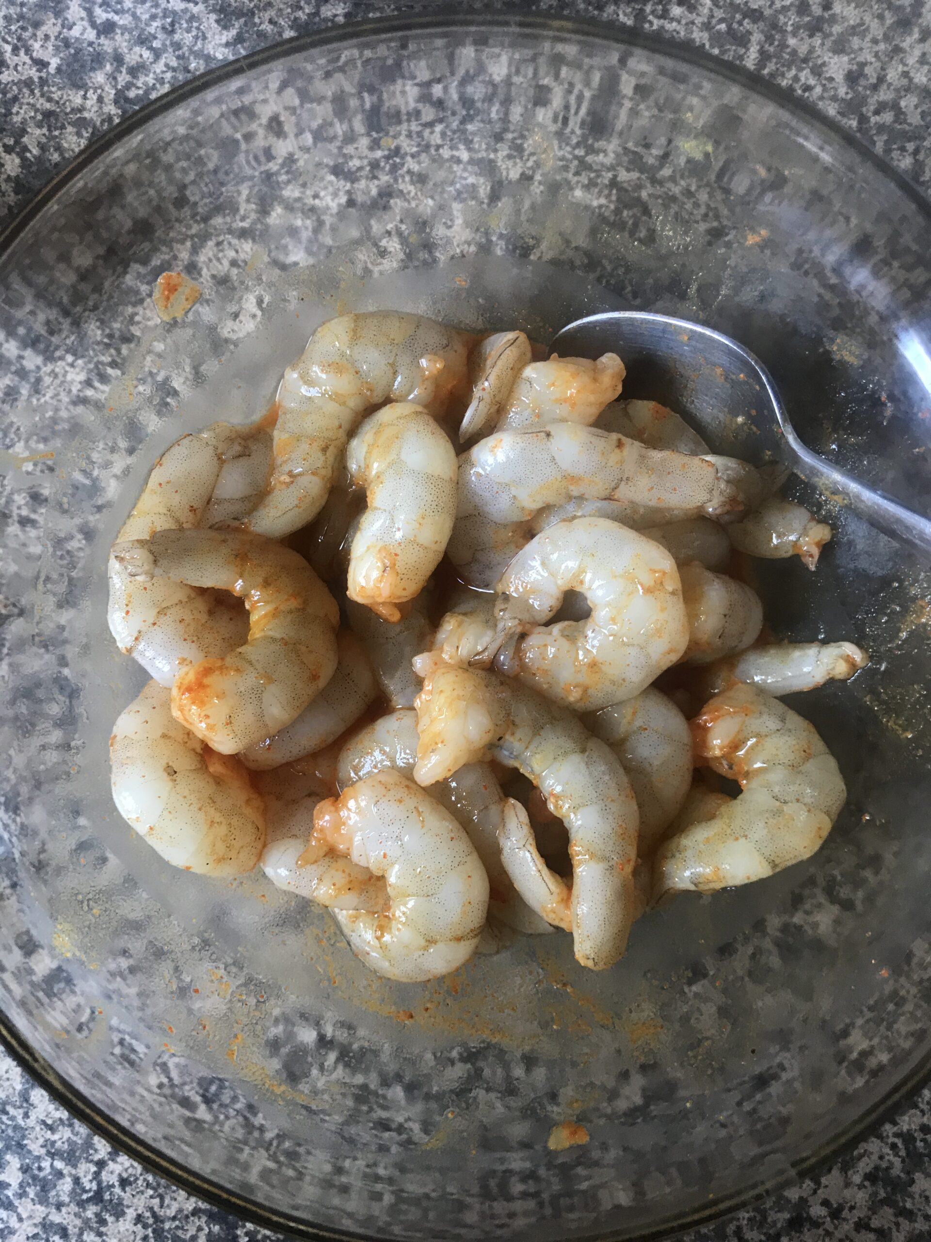 Prawns with spring onions and fenugreek leaves – Kitchen Mai