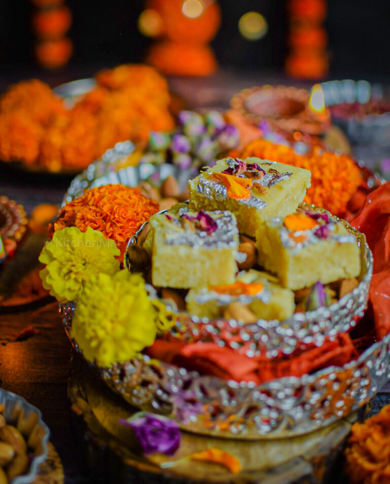 Badam burfi (almond burfi) with 5 ingredients – Kitchen Mai